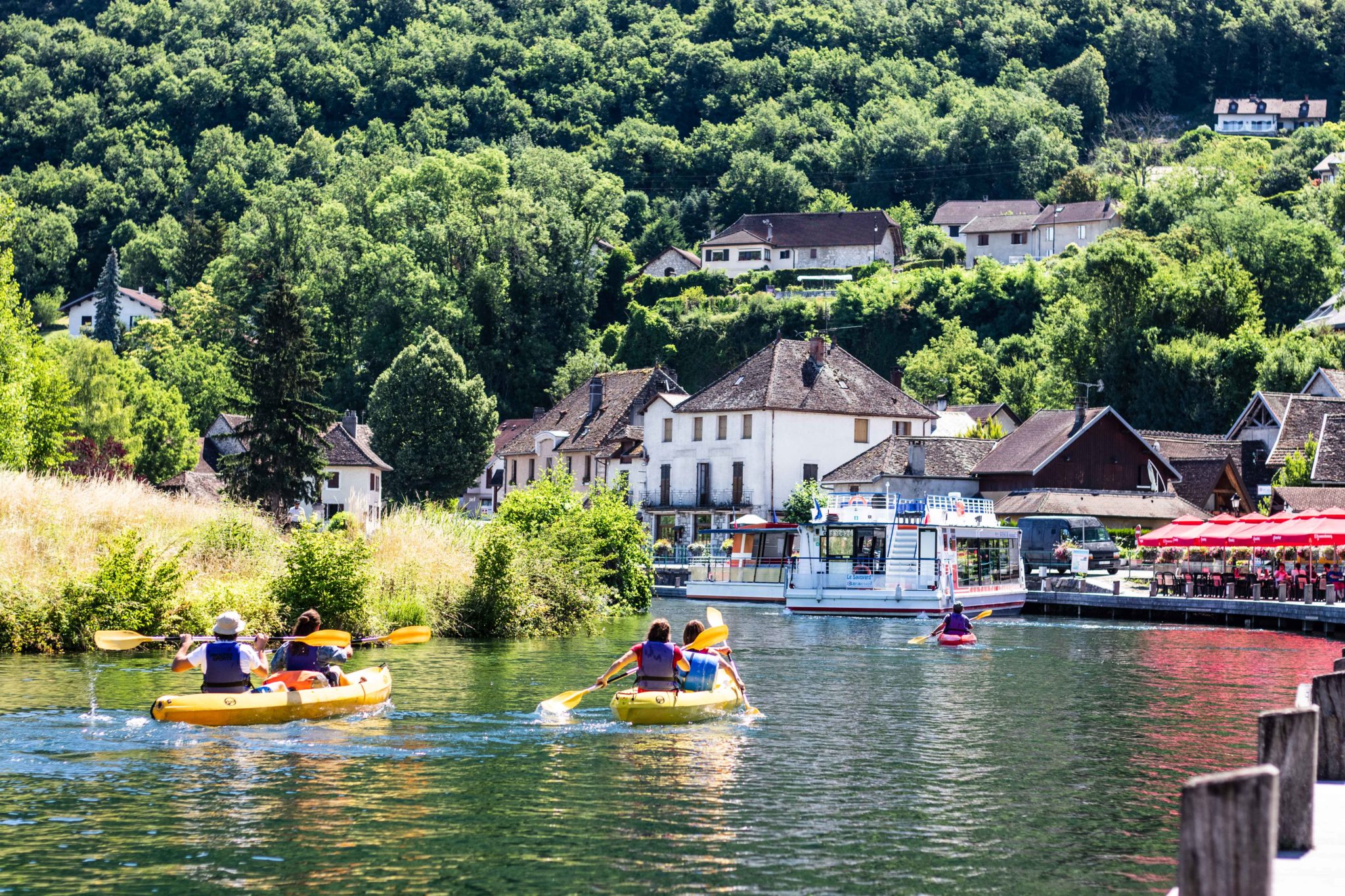Une journée à Chanaz la petite Venise Savoyarde - De Beaux Lents Demains